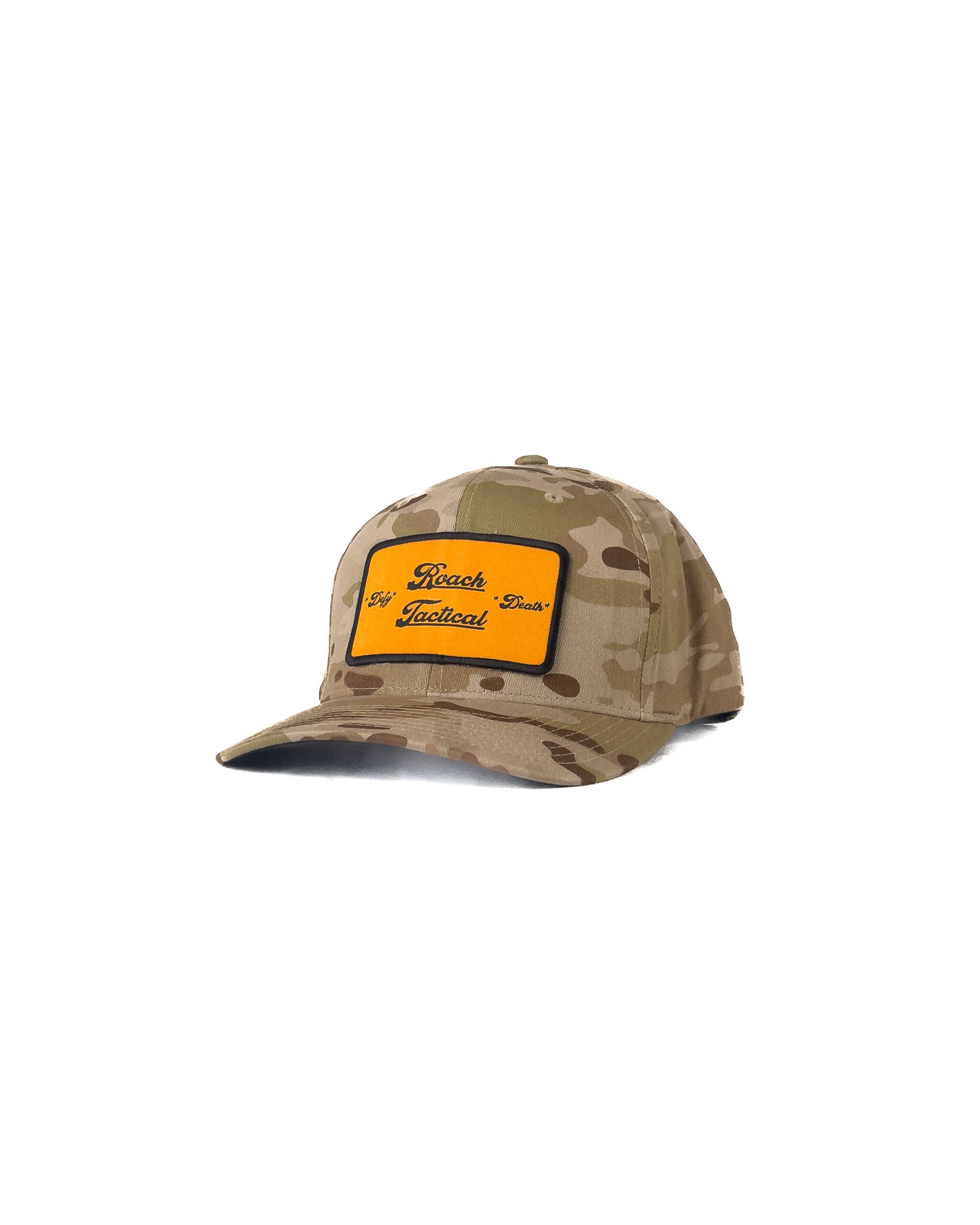 Desert Camo OG Roach Tactical Orange Flexfit Hat | Bear & Bubba Design
